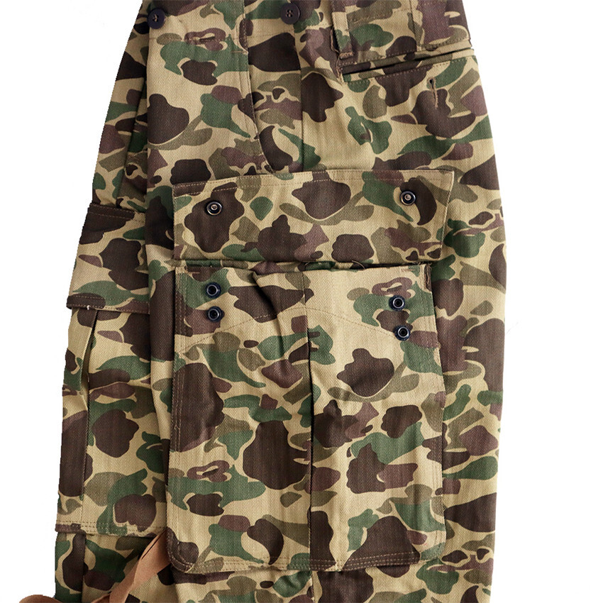 Camouflage M42 Suit Paratrooper Airborne Jump Uniform Retro Ameican OSS ...
