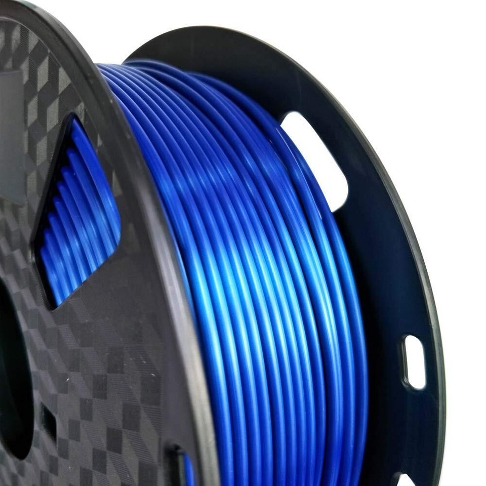 2.85mm Silk Sapphire Blue 3d Printer Pla Filament 1kg 2.2lbs Silky Feeling Shine | eBay