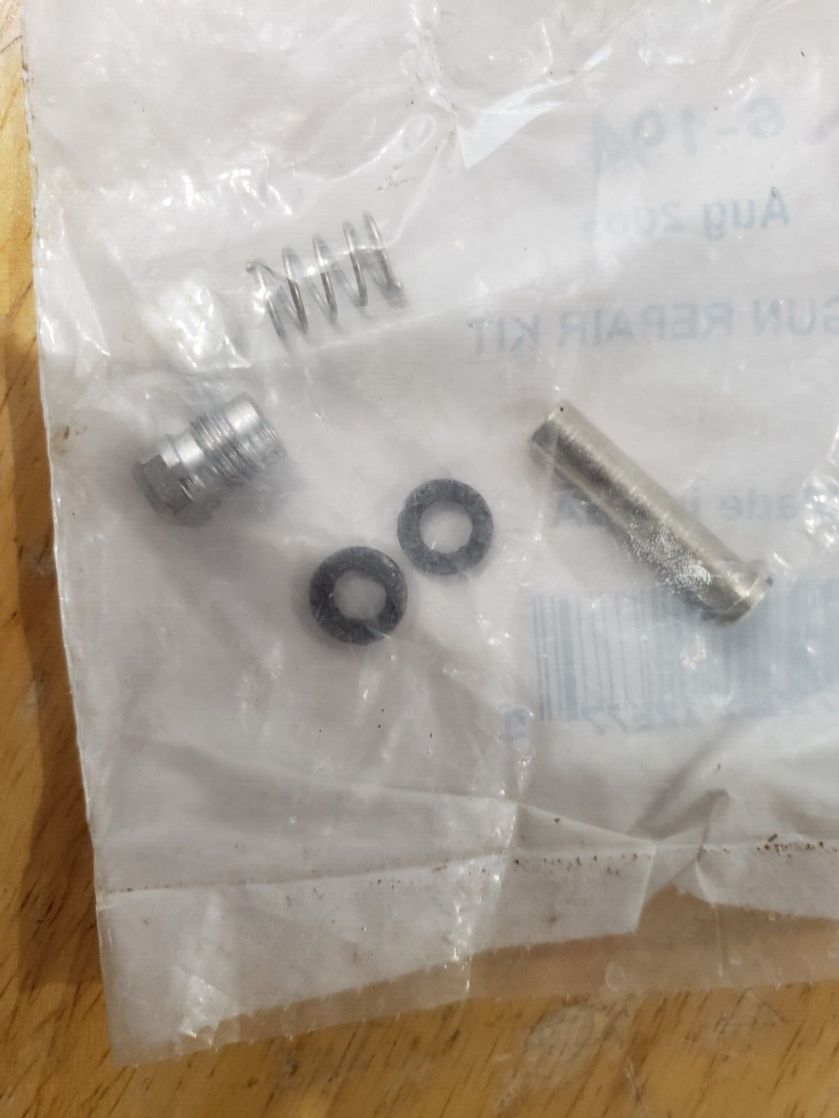 Binks Two Repair Kit for Model 62 Spray Gun Genuine Replacement Part 6 ...