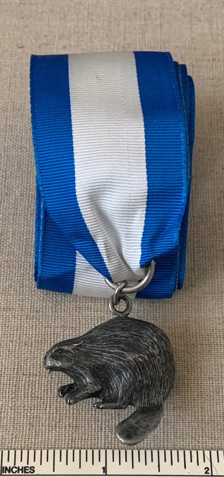 SILVER BEAVER Boy Scouts of America Leader MEDAL Award BSA Scouting ...