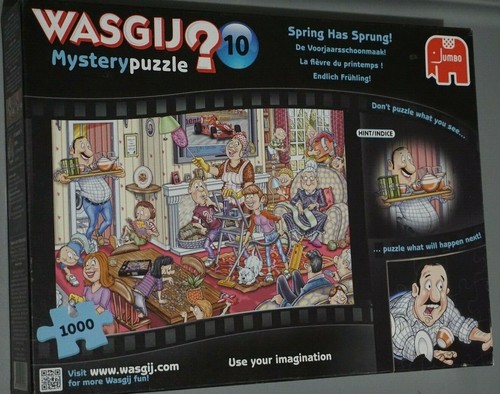 WASGIJ? #10 Mystery Puzzle Spring Has Sprung! 1000 Pc Jigsaw Puzzle ...
