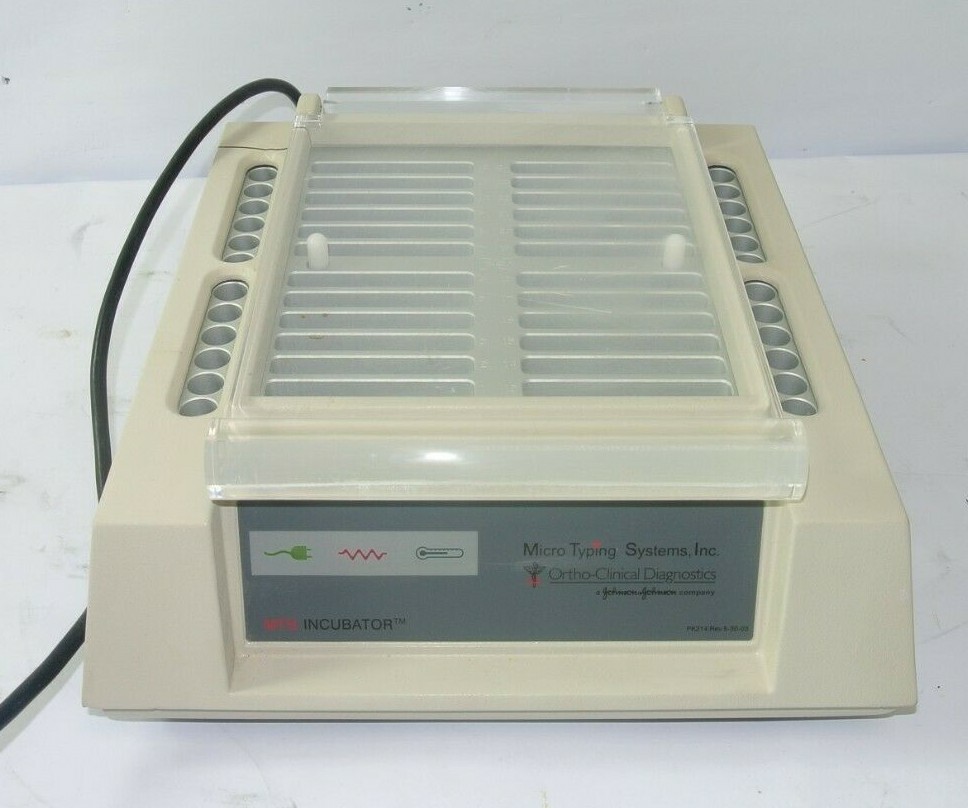 MTS Incubator ID-Micro Typing System PK214 110v 60Hz | eBay