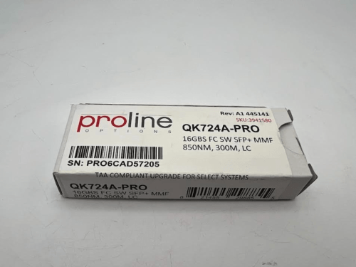 Proline Option QK724A-PRO 16GBS FC SW SFP+ MMF 852NM 300M transceiver ...