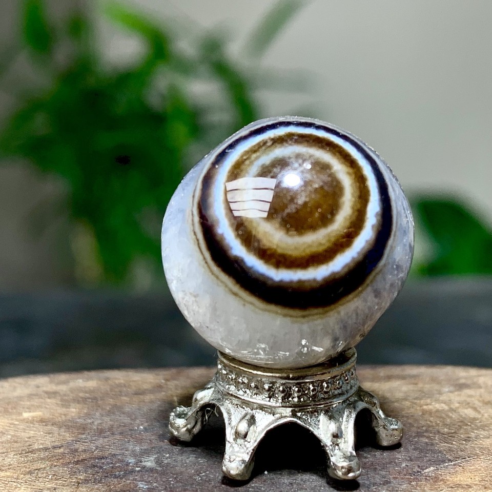 11G Natural Gobi Agate Eye Agate/Crystal Ball Madagascar- | eBay