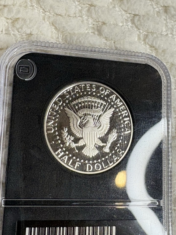 2004 S : JFK Kennedy 90% Silver Proof Half Dollar PCS Guaranteed Slab ...