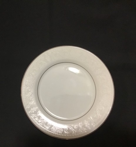 Translucent Fine China Salem China Co Lace Bouquet Platinum Trim | eBay