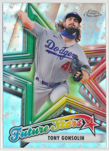 2021 Topps Chrome - Tony Gonsolin - Los Angeles Dodgers - Future Stars ...