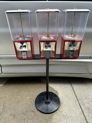 Northwestern Gumball Machine Super 60 Key Red 3 Head | eBay