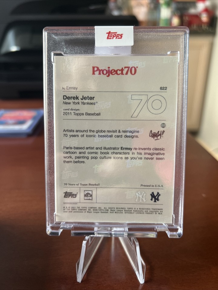 Topps Project70® Card 622 - Derek Jeter by Ermsy Project 70 Yankees ...