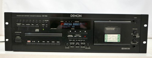 Denon DN-T625 CD/Cassette Player - Studio Quality, Rack Mount, Pro ...