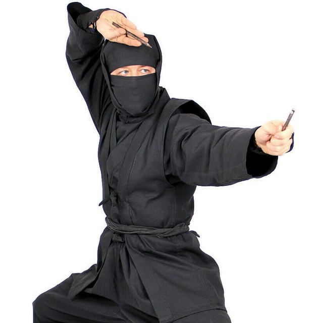 Koga-shozoku - ninja costume or spy-suit | eBay