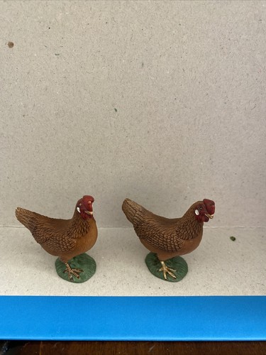 Schleich Chickens Set Of 2 | eBay