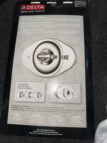 Delta RP29827SS Shower Renovation Cover Plate Stainless for sale online ...