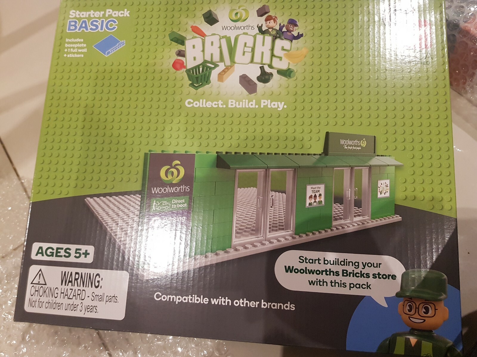 Woolworths bricks Starter Pack Basic exclusive aus Compatible Grocery ...