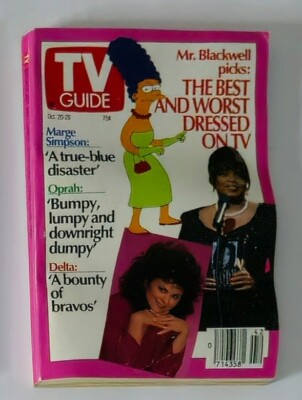 TV Guide Magazine October 20 1990 Oprah Winfrey New York Metro Ed. No ...