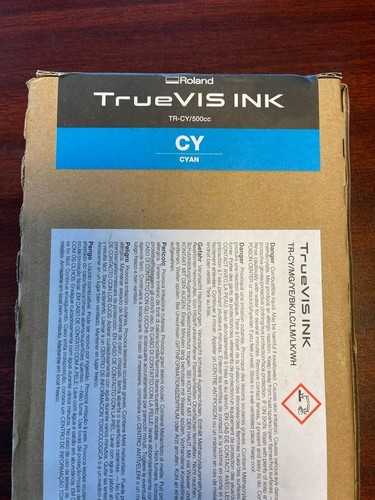 New OEM Original Roland TrueVIS TR Ink CY 500cc | eBay