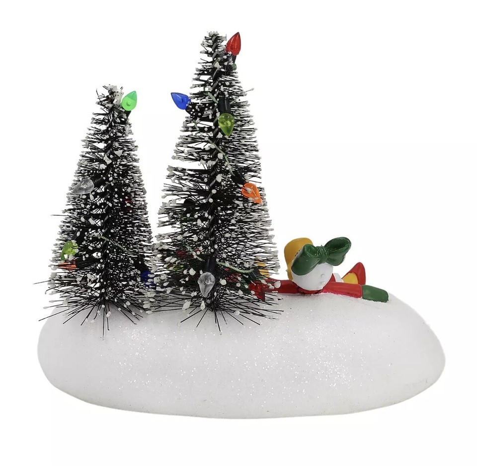 St Nicholas Square Disney Minnie Mouse Daisy Snow Angels Christmas ...