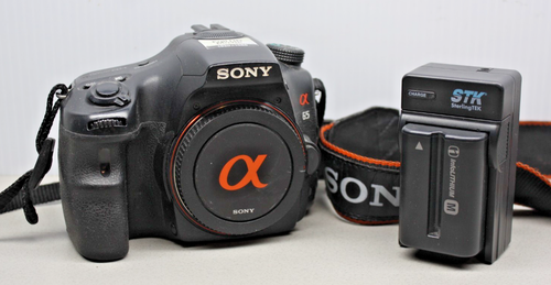 Sony Alpha SLT-A65V DSLR Camera Body with GPS {24.3MP} With Battery ...