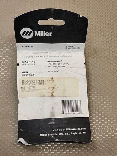 Miller 169729 Adapter Nozzle Pkg 2 for sale online | eBay