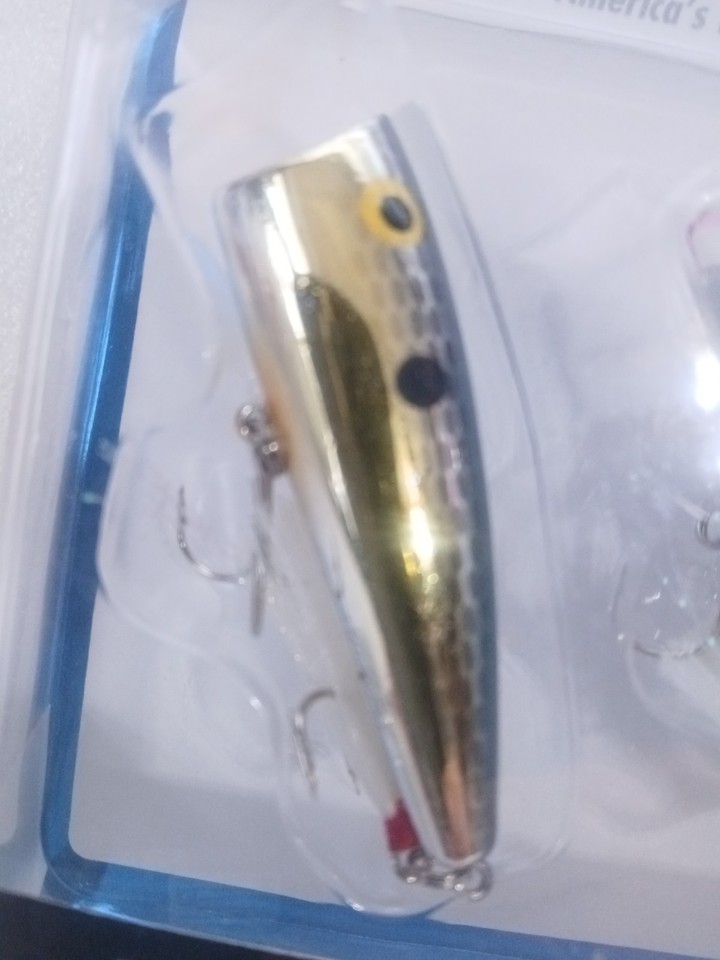 LOT OF 3 REBEL NEW POP R LURE P60FISHING LURE | eBay