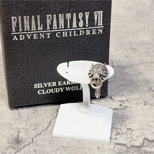 Rare Beauty FF7 Advent Children Cloudy Wolf Earrings | eBay
