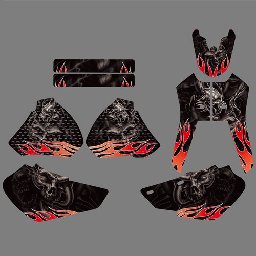Graphics Kit For Honda XR250R 1996-2004 xr 250r Fender Decals Stickers ...