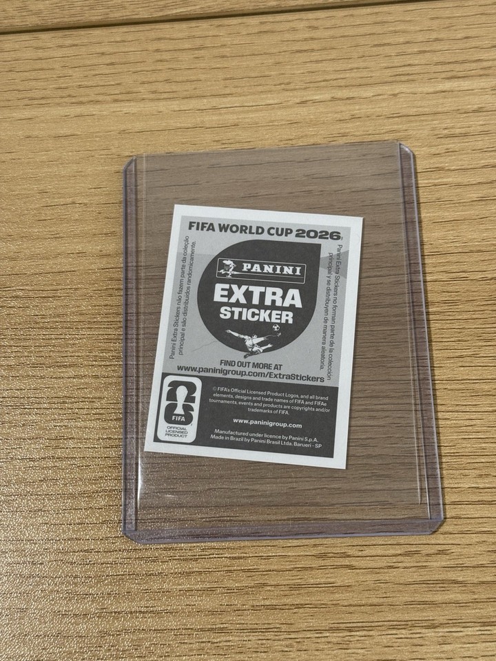 Panini Fifa World Cup 2026 Sticker - Lamine Yamal Extra Sticker Mint ...