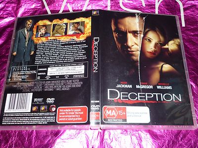 DECEPTION (DVD, MA15+) (122884)A | eBay UK