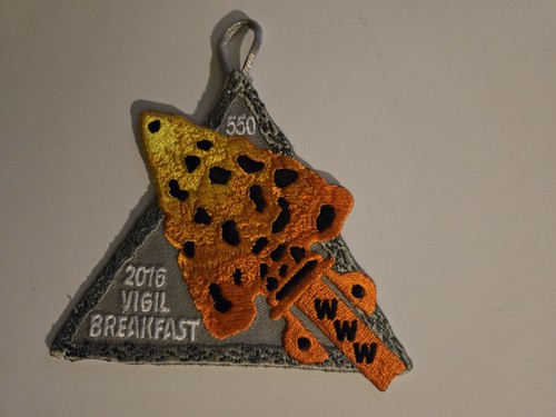 Oa Lodge 550 2016 Vigil Breakfast Triangle Patch | eBay