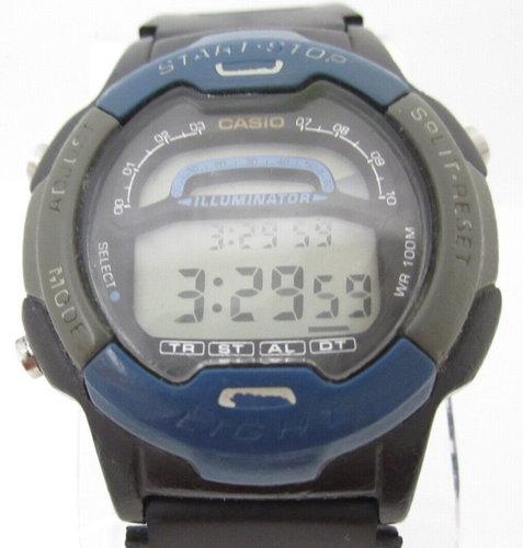 Men Casio Illuminator Quartz Digital 41mm Round Watch (H449)"New ...