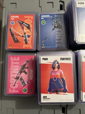 Fortnite Series 3 Panini Complete Base Set, Skins, Weapons, Wraps 332 ...