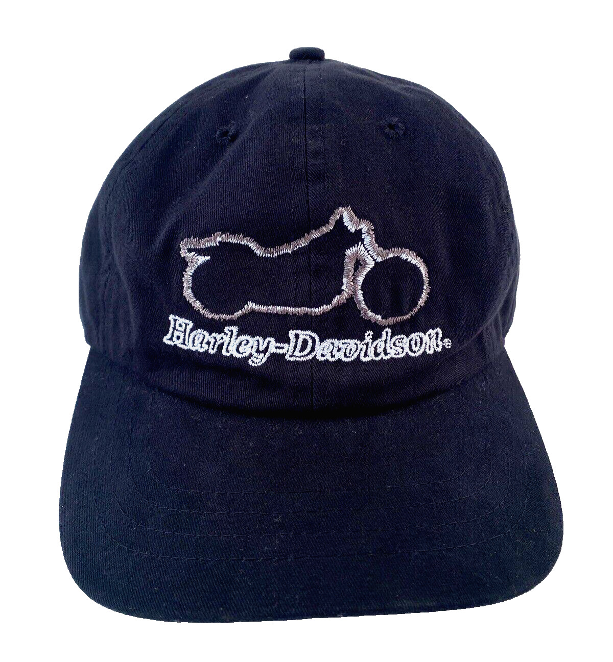 Harley Davidson Embroidered Motorcycle Logo Hat Cap A… - Gem