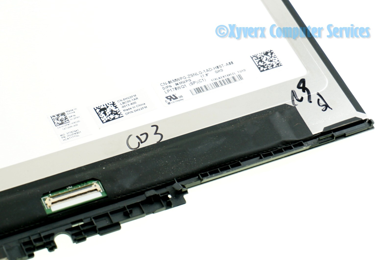 6MWPG LP170WQ1 (SP)(C1) OEM DELL LCD 17 LED TOUCH 7706 2N1 P98F (AS-IS ...