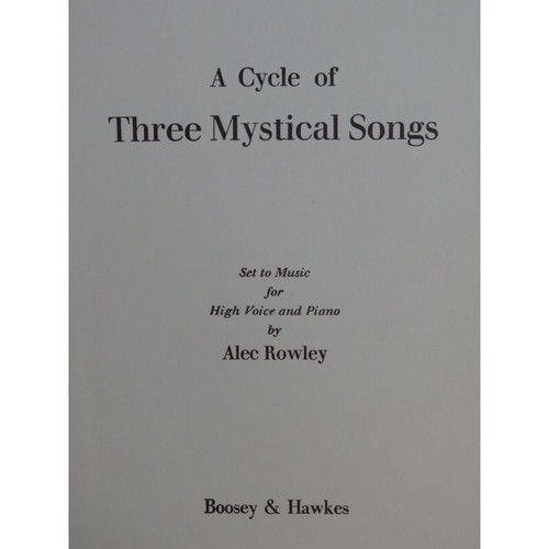 ROWLEY Alec Three Jolly Shepherds Chant Piano 1953 | eBay