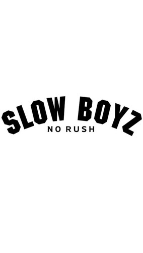 SLOW BOYZ Vinyl Decal Sticker Windshield Banner | White | Self-Adhesive ...