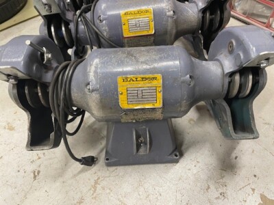 Baldor grinder buffer, Used but work, 110/220V, 8" Wheels, No shields or rests | eBay