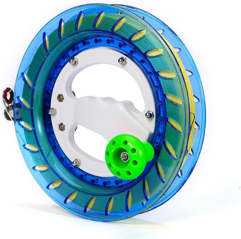 Kite Reel and Kite String with Reel, 8 Inches Dia Includes 1000Ft Line ...