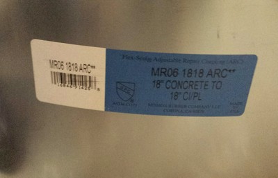 MISSION BAND MR06 18 CONCRETE X 18 CI/PLASTIC | eBay