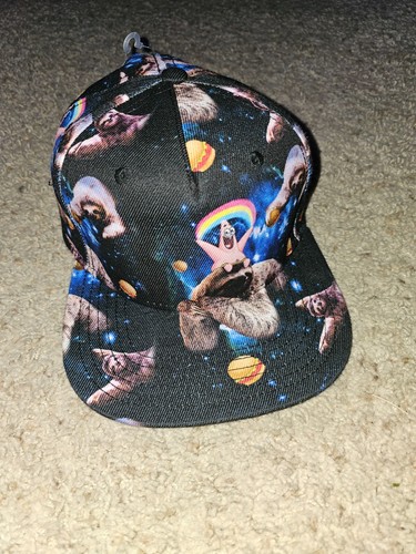 Spongebob Patrick Star Cosmic Sloth Trucker Baseball Hat Cap Snapback ...