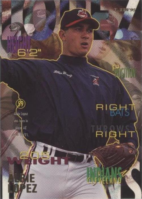 1995 Fleer - Albie Lopez #138 for sale online | eBay
