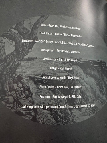 Rush Caress of Steel 1975 Tour Book Program Neil Peart Geddy Lee Alex ...