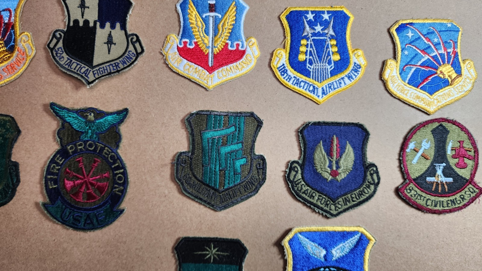 Lot of 20 USAF Unit Patches United Stated Air Force | eBay