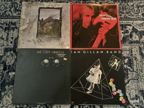 4 Classic Rock Vinyl Lot. Ian Gillian Band, Tom Petty, Led Zeppelin | eBay