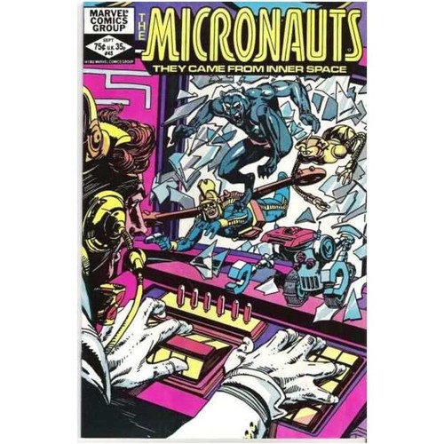 Micronauts #45 - 1979 series Marvel comics VF minus Full description ...