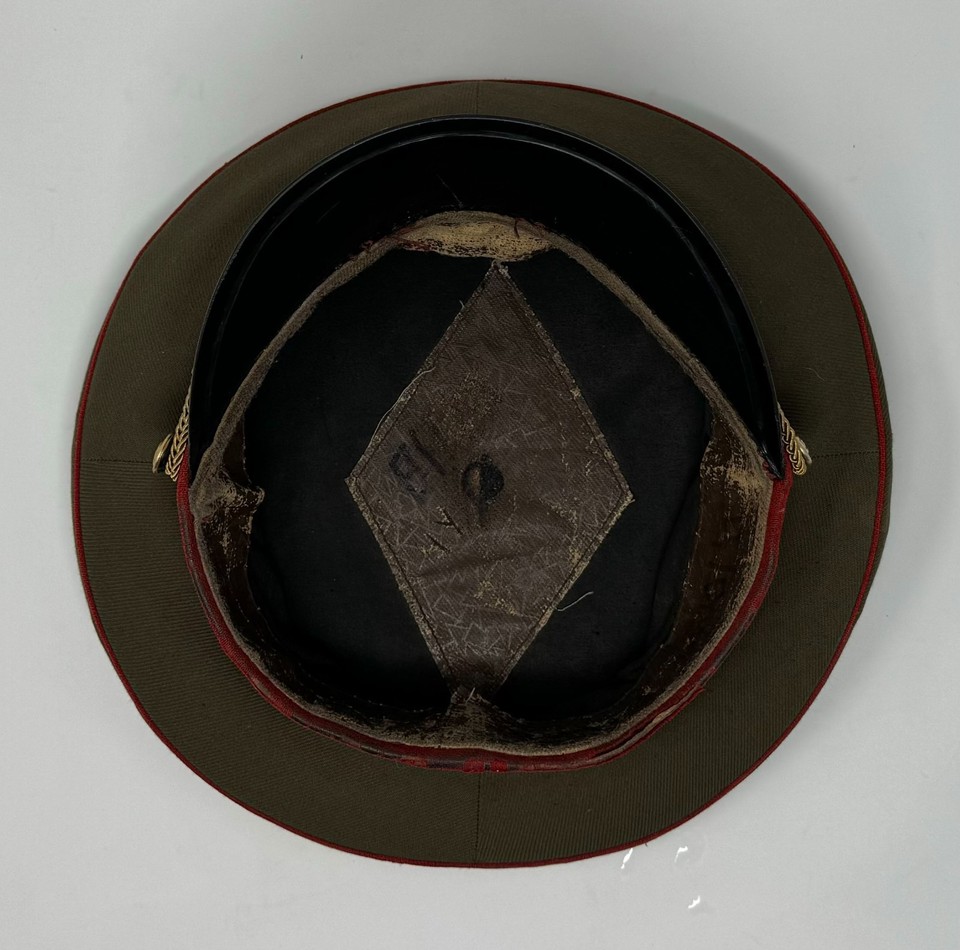 RARE 1980s Mongolian State Honor Guard Officer Visor Cap Communist ...