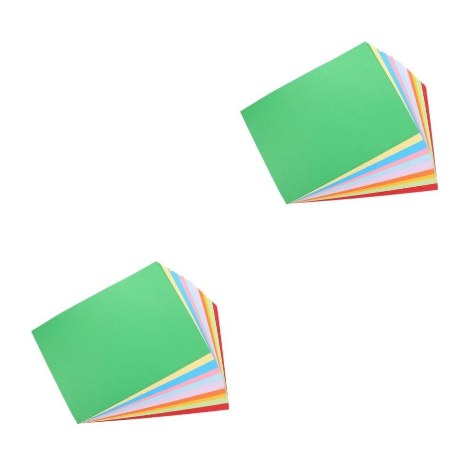 100 Sheets A3 Cardstock Paper Color for Printer Colored Construction ...