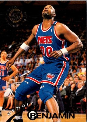 1994 Stadium Club Benoit Benjamin #140 New Jersey Nets Basketball Card ...