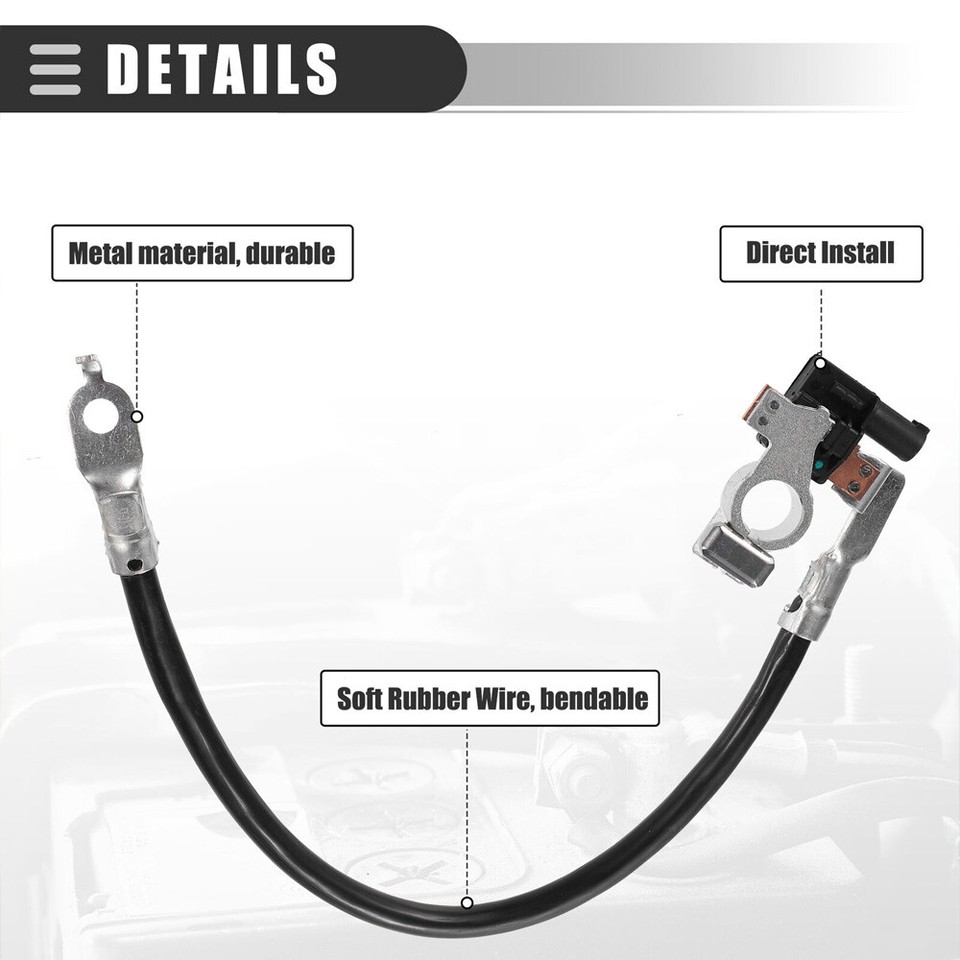NEW for 2012-2019 Ford Focus Escape Negative Battery Cable Sensor AV6Z ...