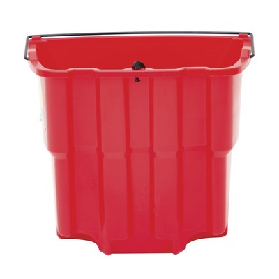 Rubbermaid WaveBrake® 18 qt Red Dirty Water Bucket | eBay