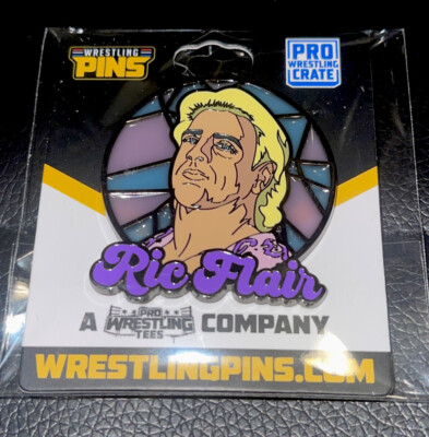 Ric Flair Enamel Pin Pro Wrestling Crate January 2022 | eBay